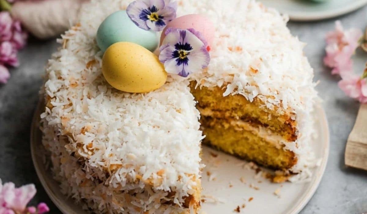 Lemon Coconut Easter Cake – 5-Step Recipe for a Zesty Spring Delight