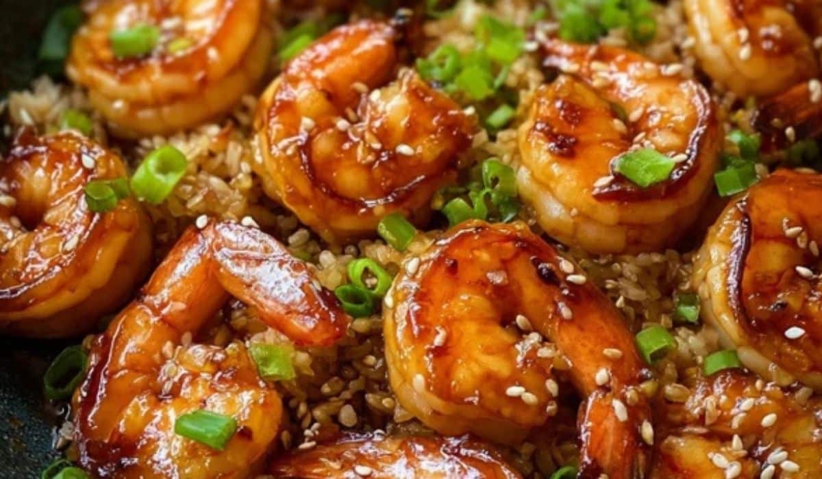 20 Minute Honey Garlic Shrimp – 1 Quick & Sticky Favorite