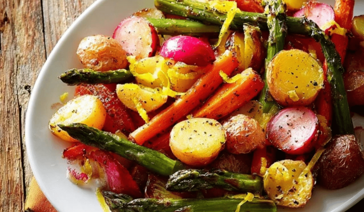 Oven-Roasted Spring Vegetable Medley: Irresistible 35-Min